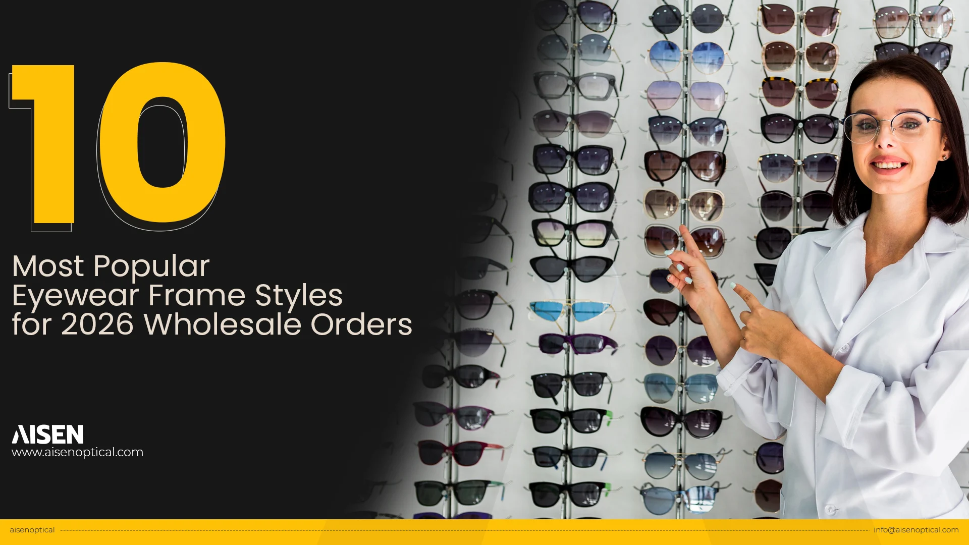 Top Eyewear Frame Styles for 2026 Wholesale Orders